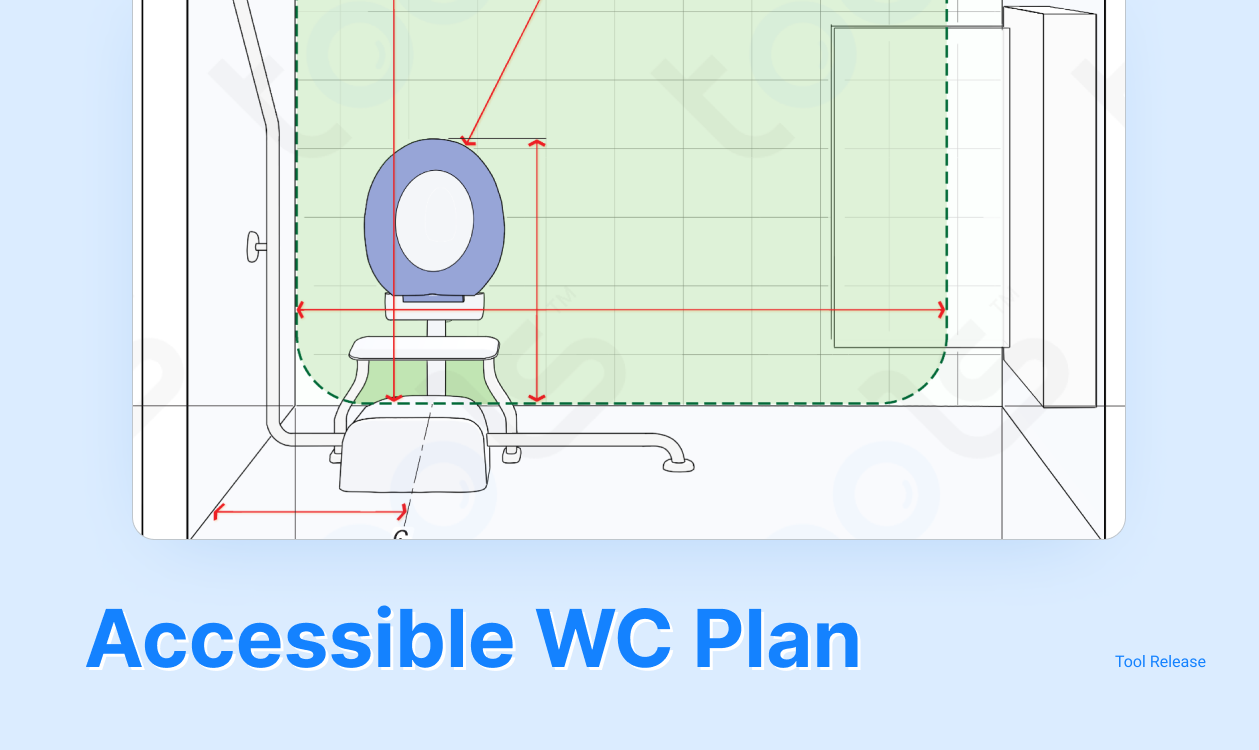 Accessible WC Plan Tool Design For Access And Mobility NCC AS