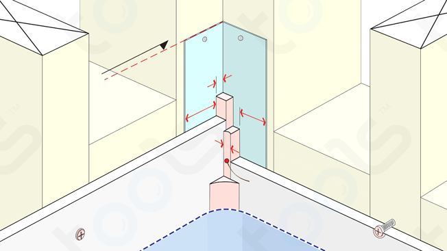Waterproofing / Internal Waterproofing / Showers / Corner Angle - Tools™